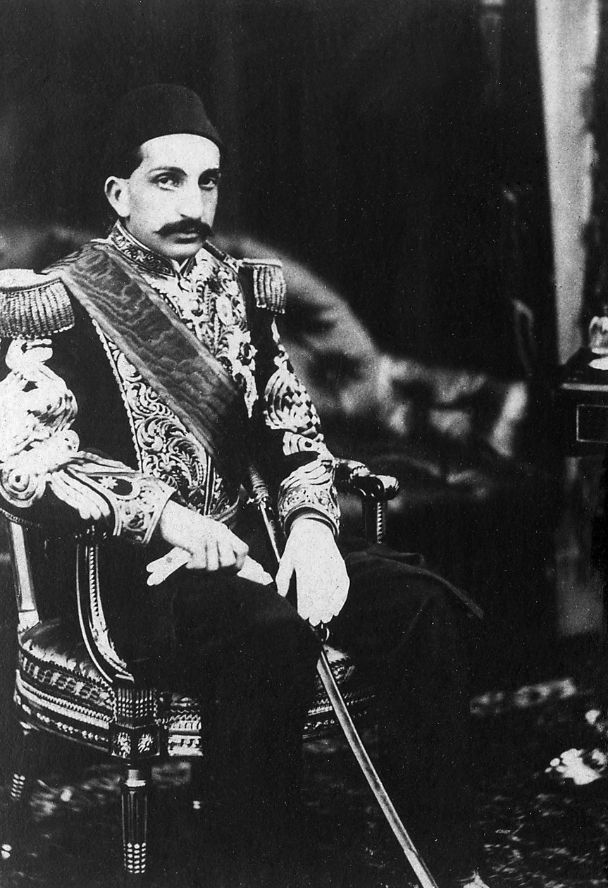 Portrait of Abdulhamid II (1842-1918), Sultan of the Ottoman Empire