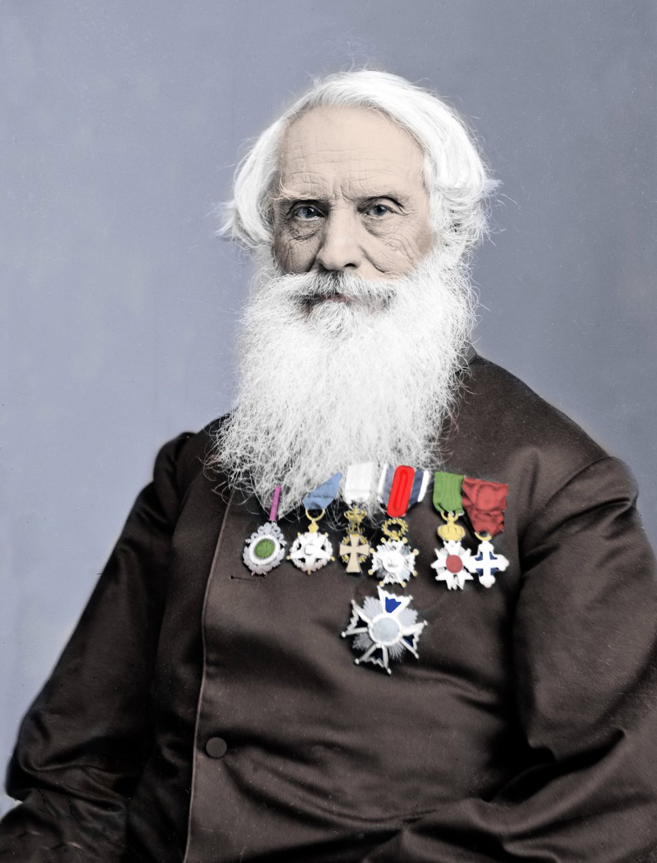 Portrait of American Inventor Samuel Finley Breese Morse, Photograph ...