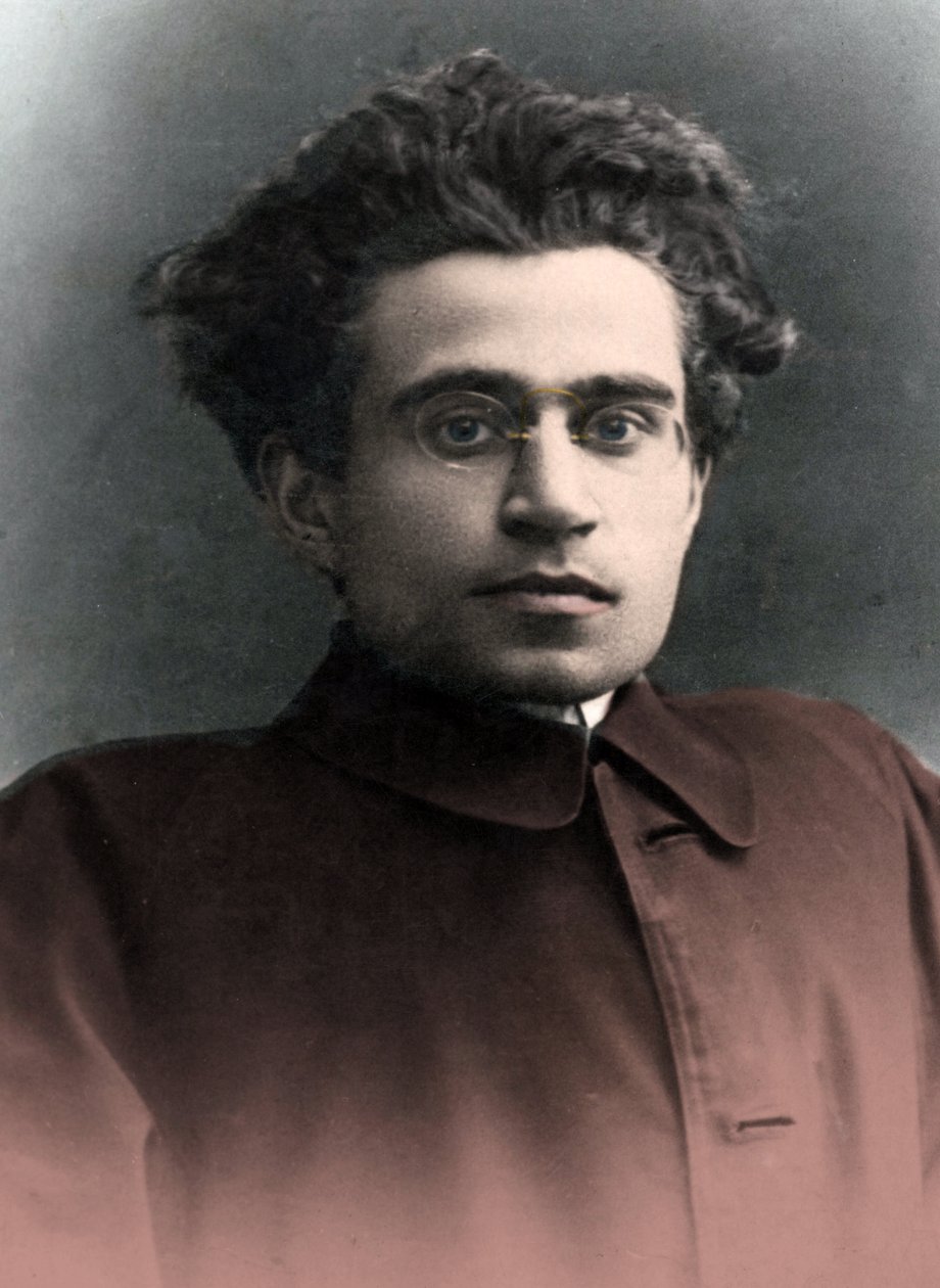 Portrait of Antonio Gramsci, Italian Philosopher and Politician
