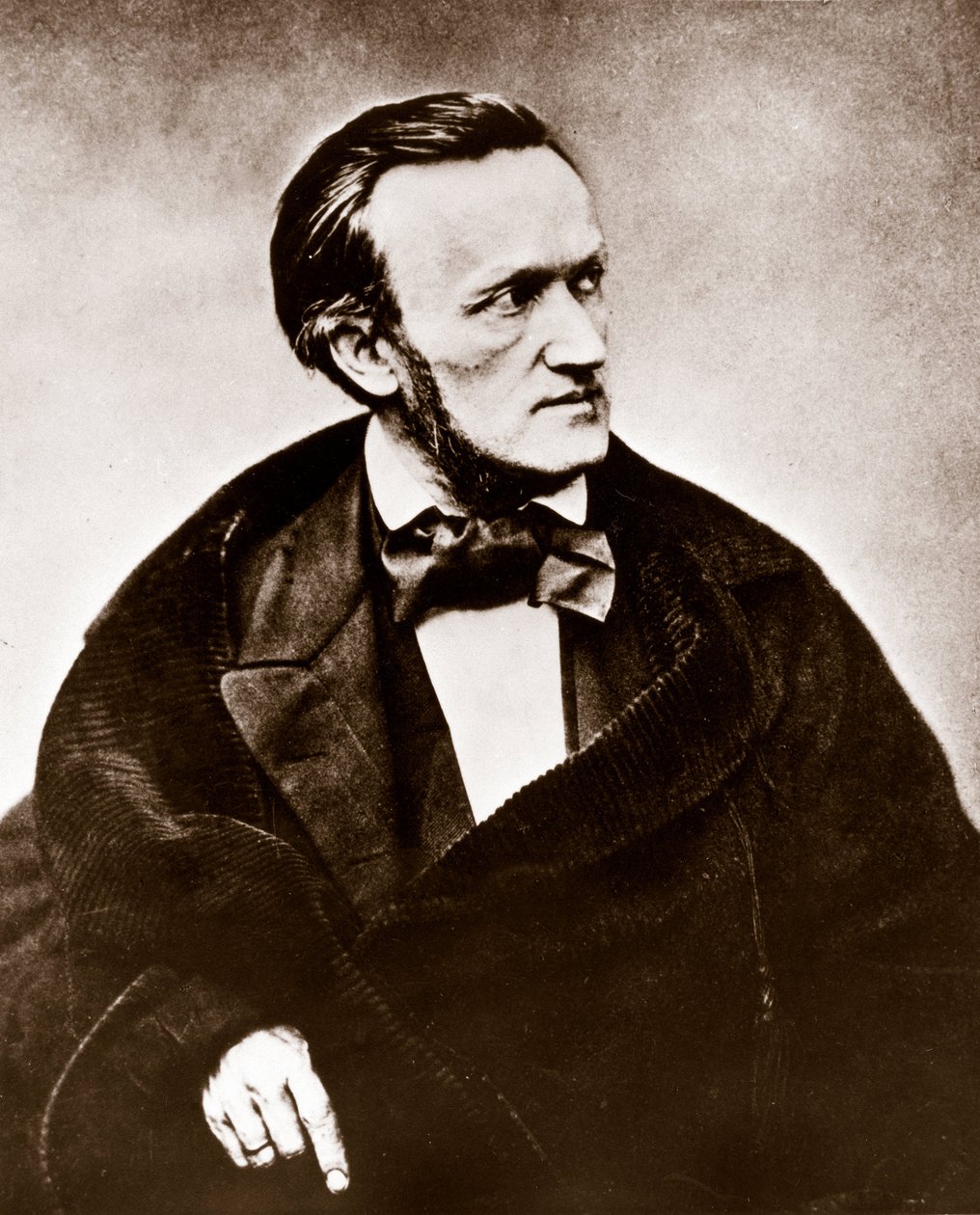 Portrait of Richard Wagner, German composer