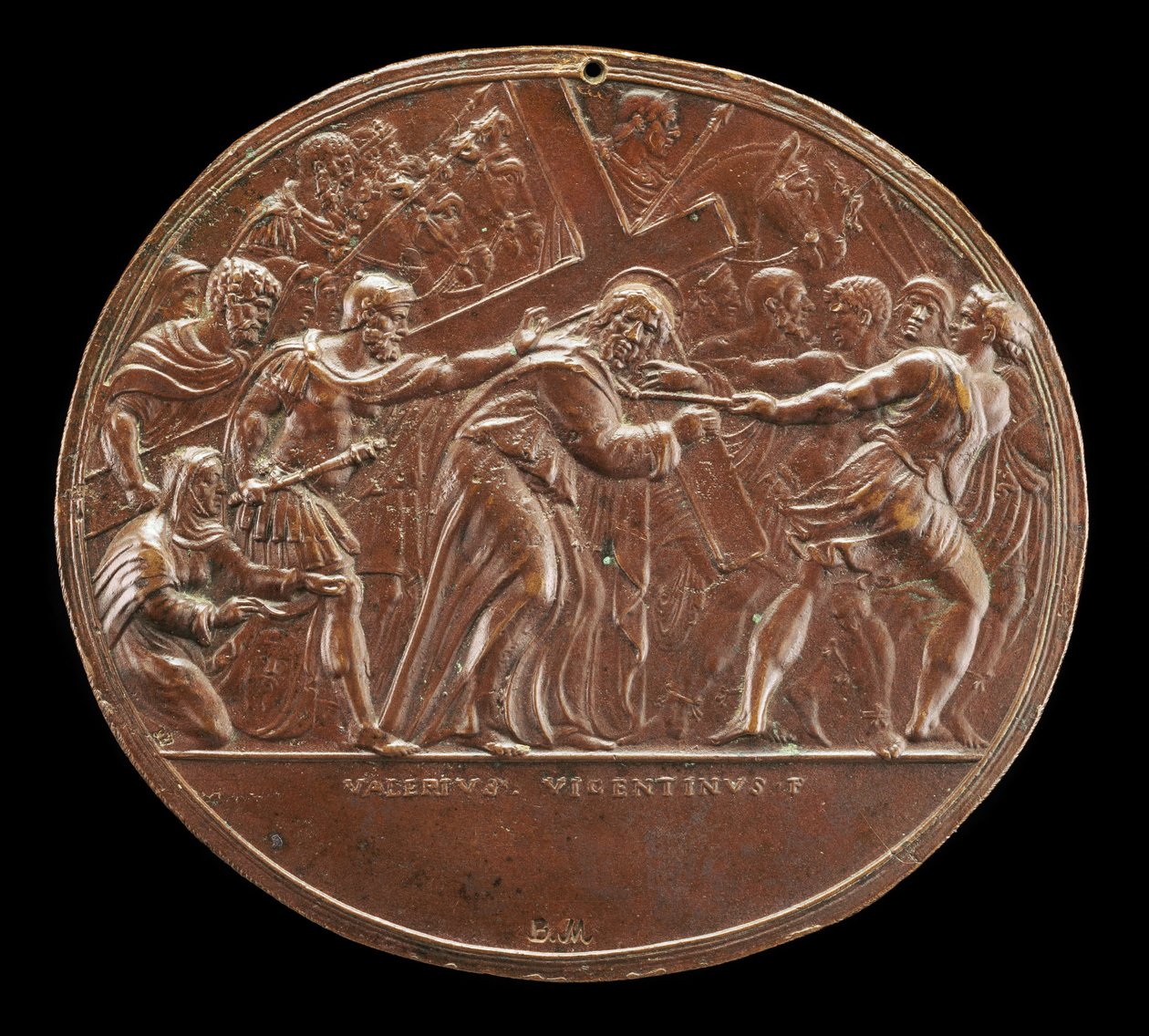 Christ Carrying the Cross by Valerio Belli: Fine art print
