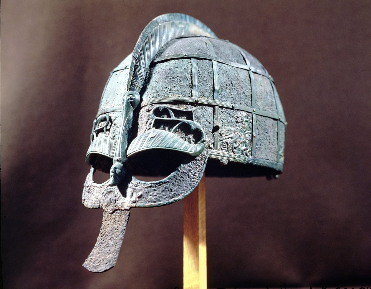 Helmet, from the Vendel Treasure, Uppland, c.600 AD