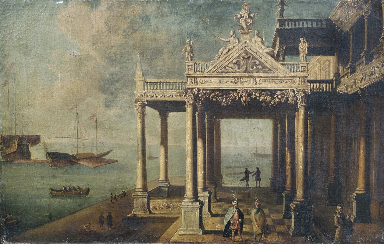 Architectural Capriccio by Venetian: Buy fine art print