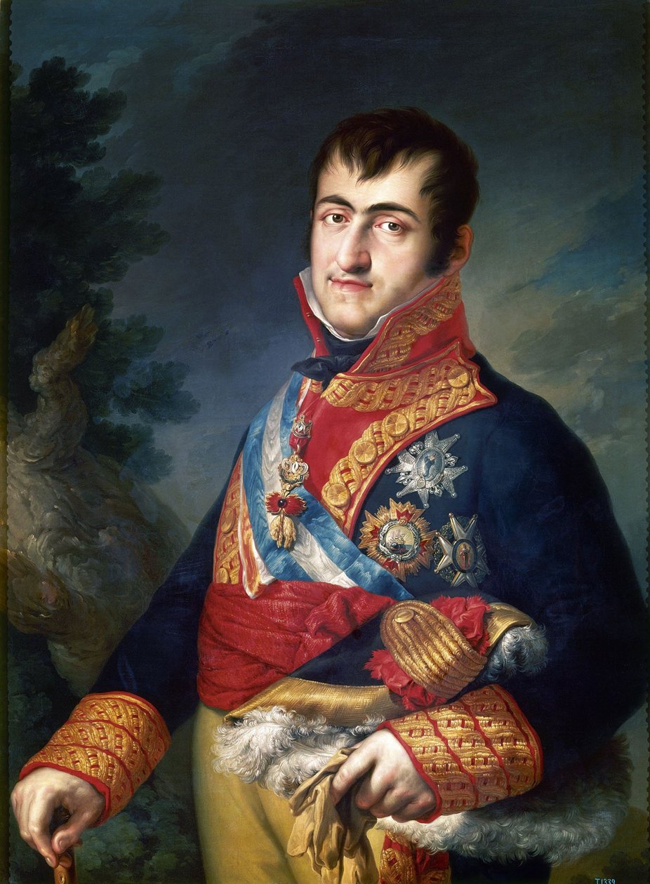 Portrait of King Ferdinand VII of Spain
