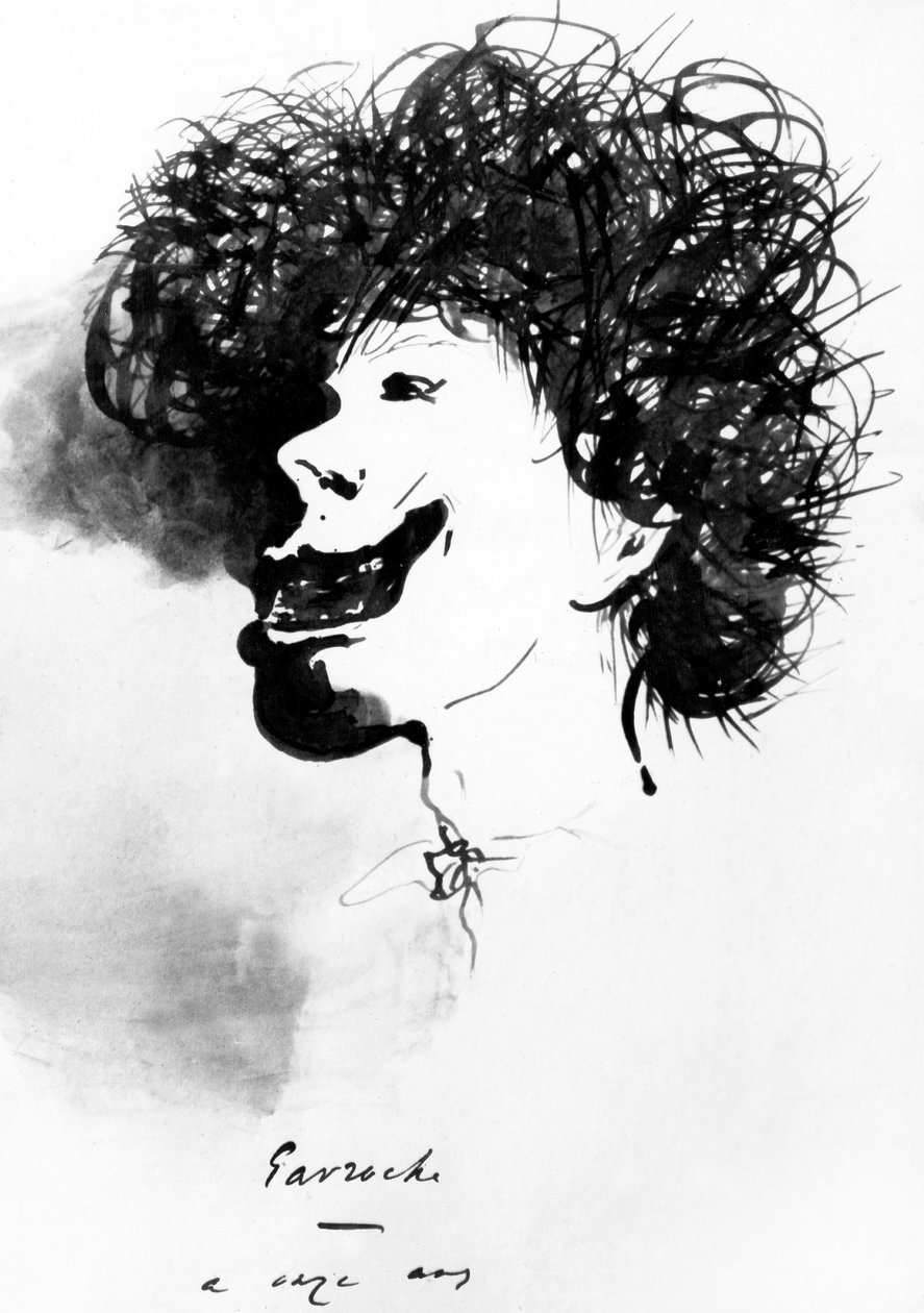 Gavroche at 11, from 'Les Miserables', drawing by Victor Hugo