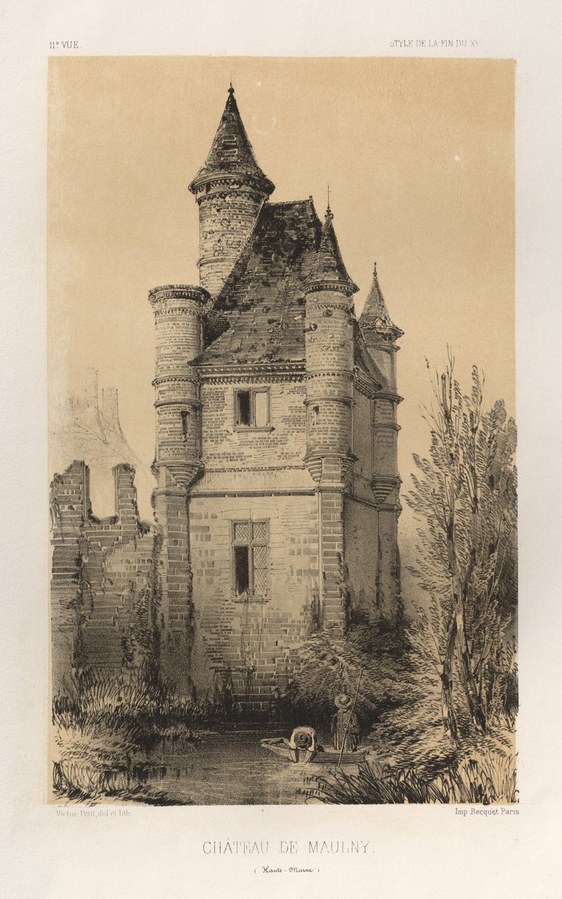 Picturesque Architecture or Monuments of the 15th and 16th Centuries ...