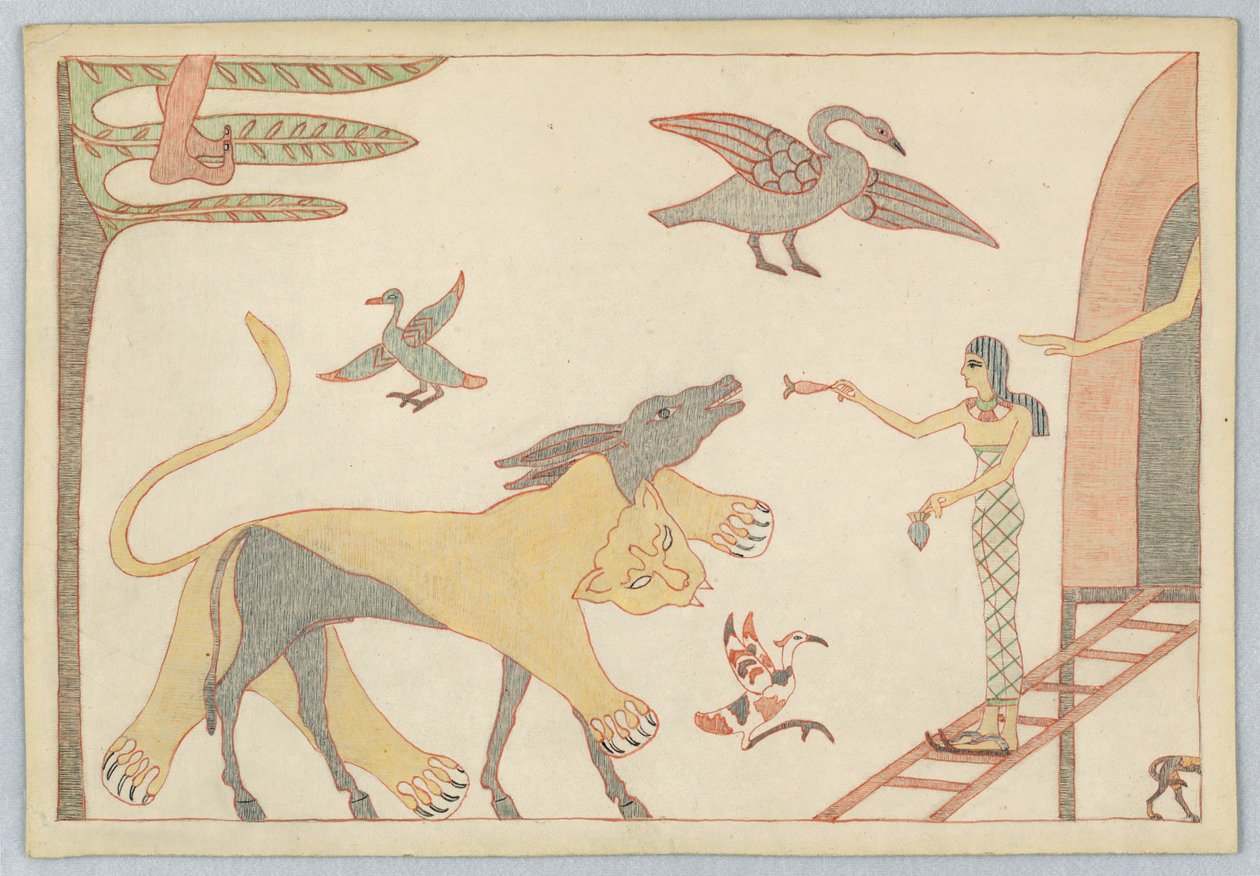 The Ass Clad in the Lion's Skin, Illustration for Aesop's Fables