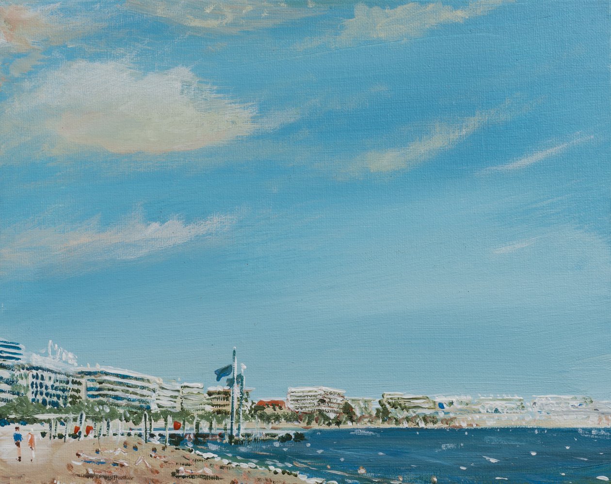 Cannes Sea Front by Vincent Alexander Booth