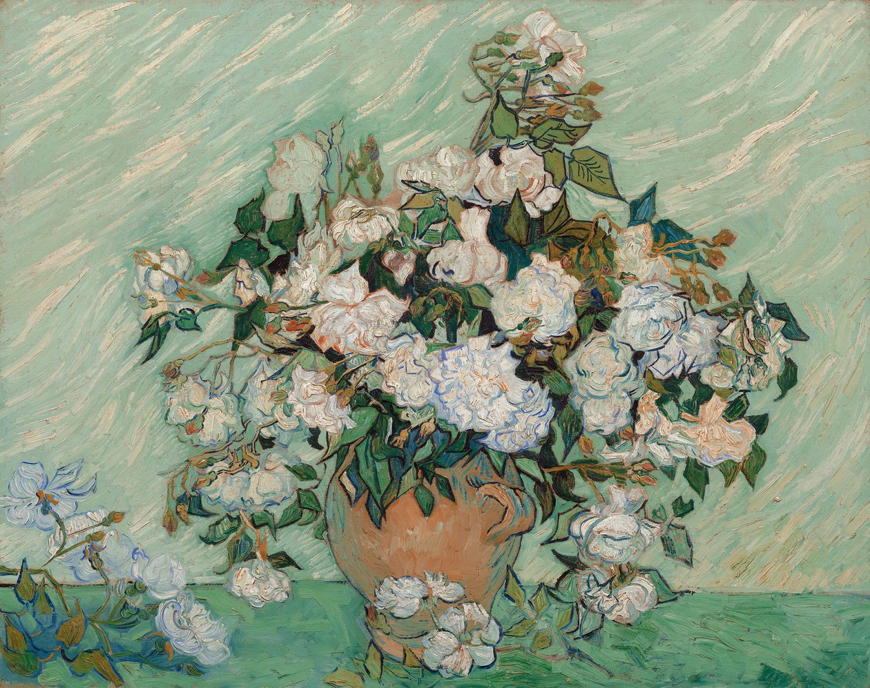 Roses by Vincent van Gogh: Highest-quality art reproduction