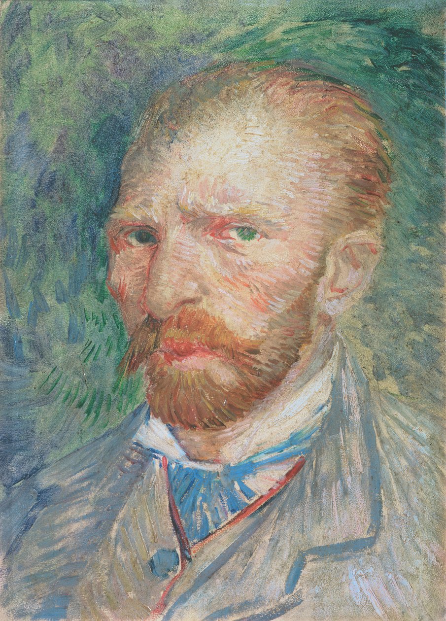Self Portrait, 1887 by Vincent van Gogh: Fine art print