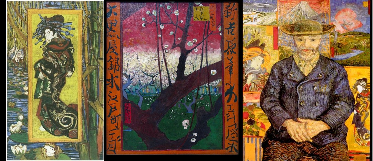 The Courtesan or Oiran (after Eisen) by Vincent van Gogh