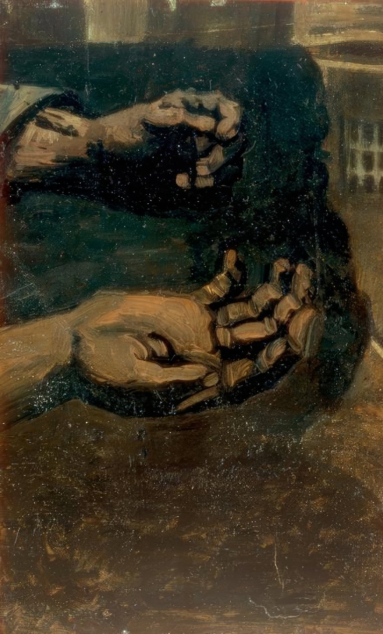 Two Hands by Vincent van Gogh: Premium art reproduction