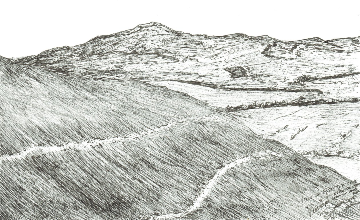 Above Hartfell Spa by Vincent Alexander Booth