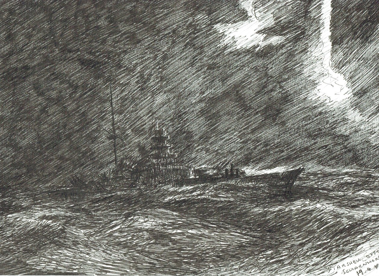 Battle of North Cape 1943, 2011 by Vincent Alexander Booth