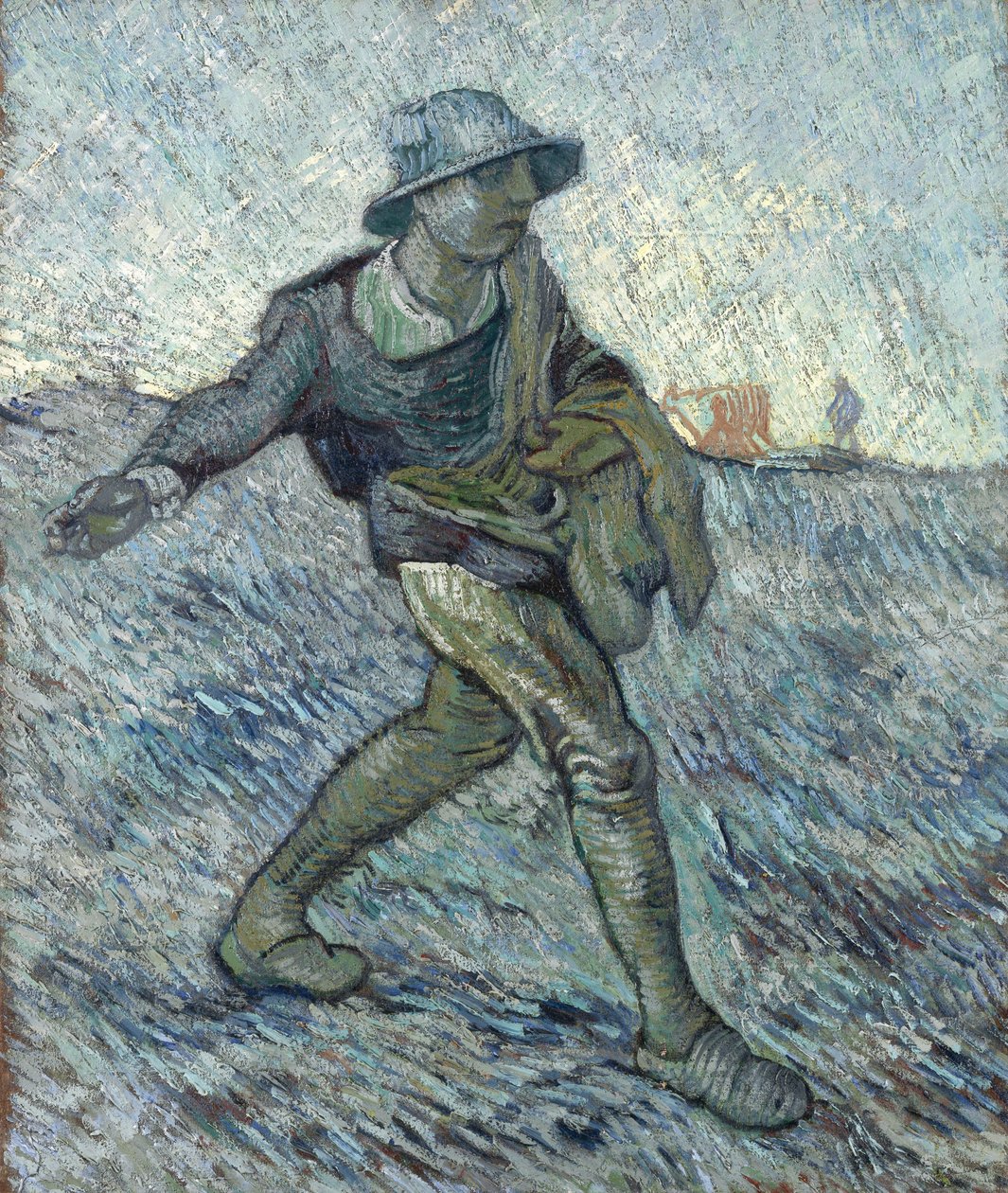 The Sower after Millet by Vincent van Gogh: Fine art print