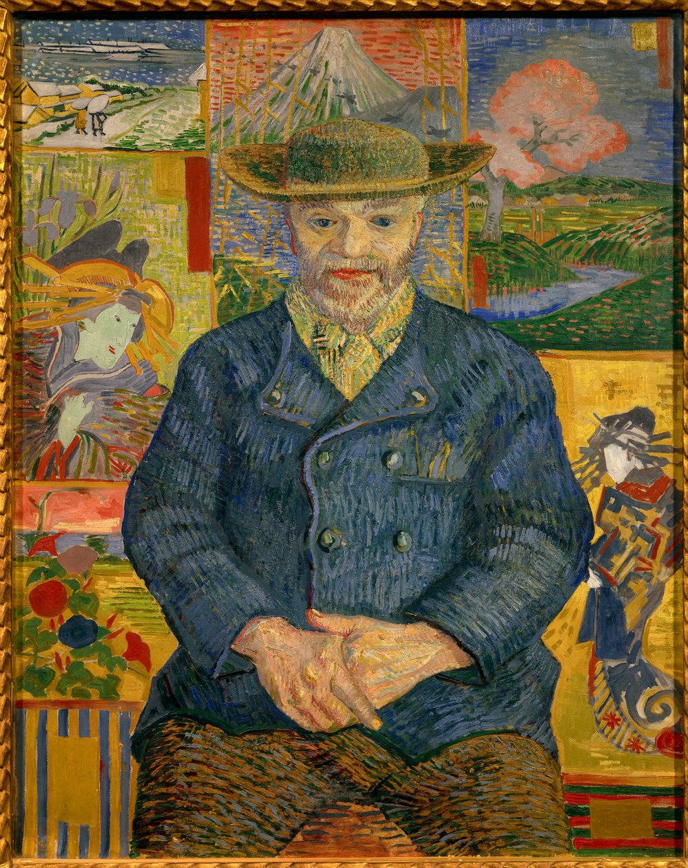 Portrait of Father Tanguy by Vincent van Gogh