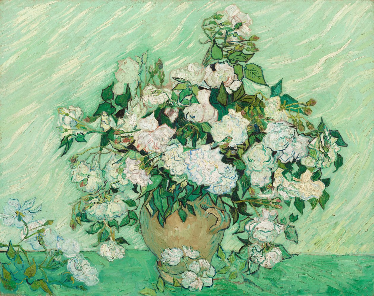 Roses by Vincent van Gogh: Highest-quality art reproduction