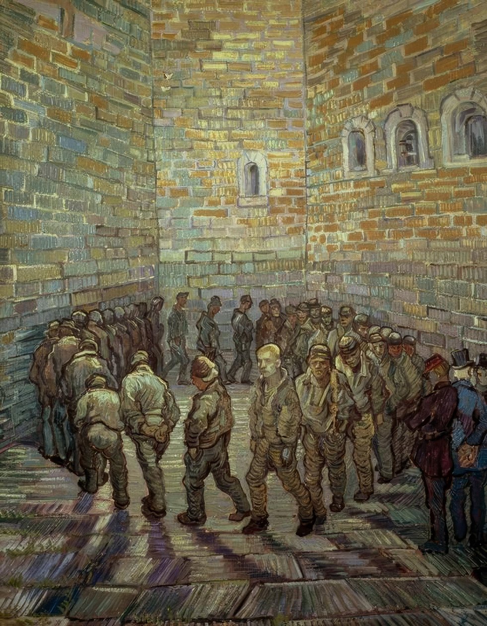 Round of Prisoners by Vincent van Gogh: Buy fine art print
