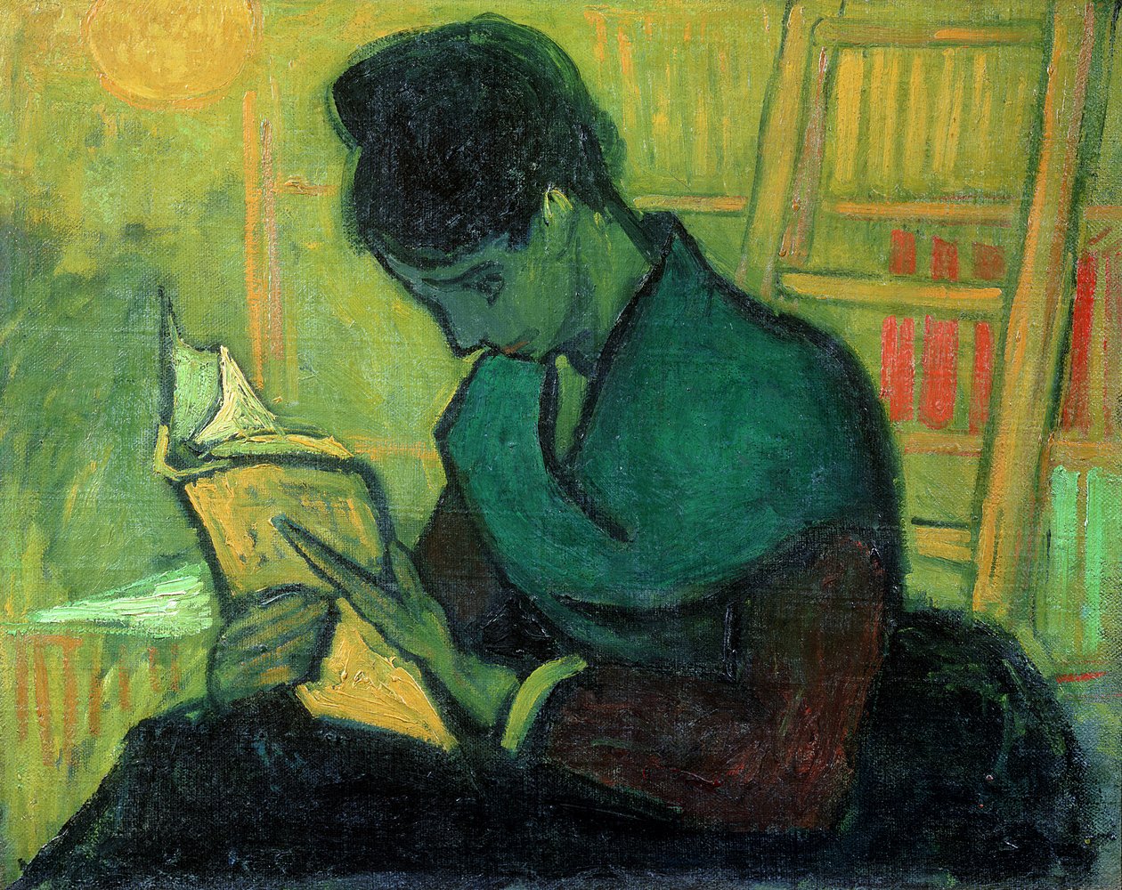 The Novel Reader, 1888 by Vincent van Gogh: Fine art print