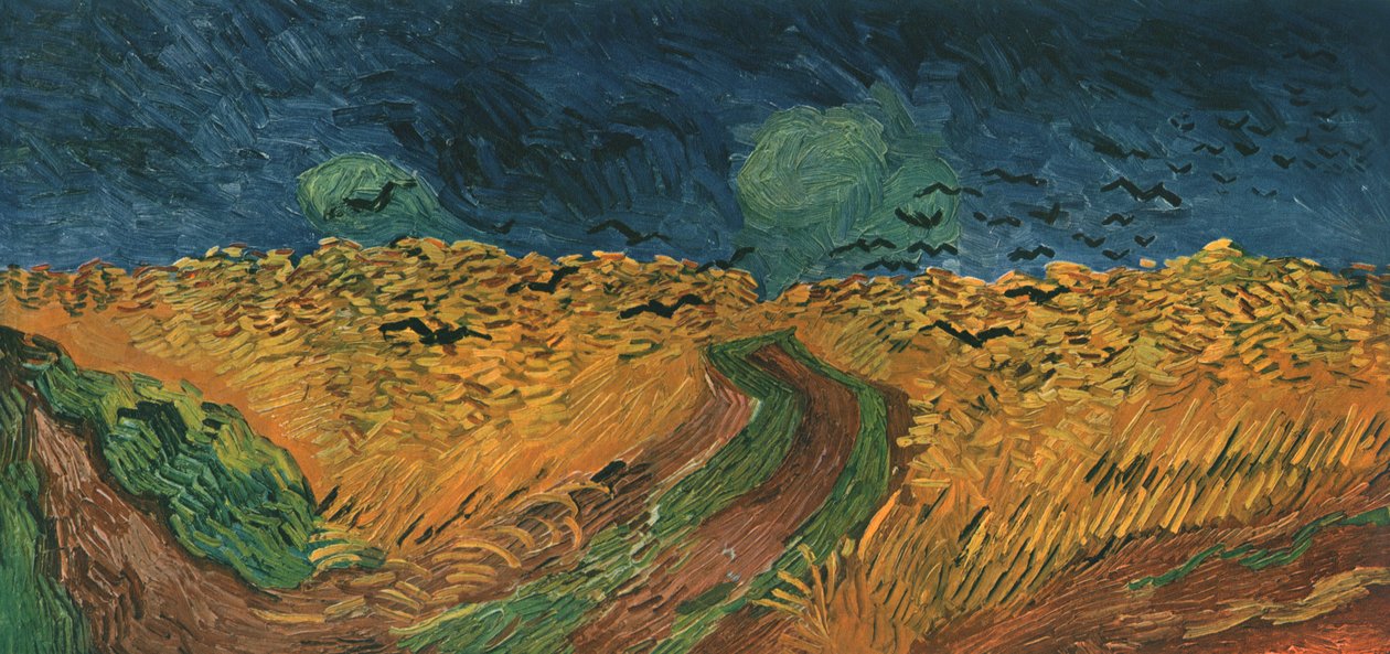 Wheatfield with Crows by Vincent van Gogh: Fine art print
