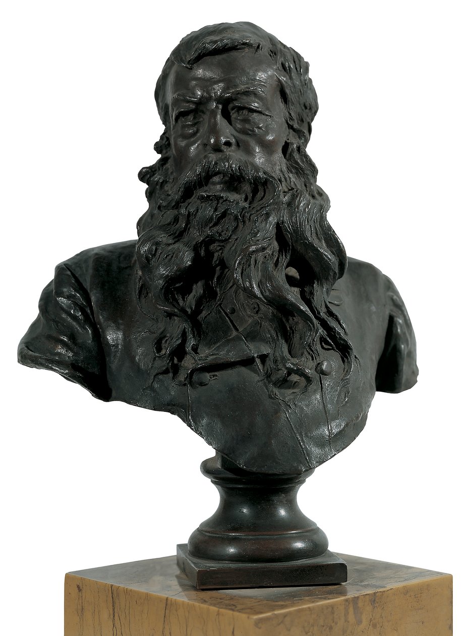 Bust of Painter Meissonier by Vincenzo Gemito