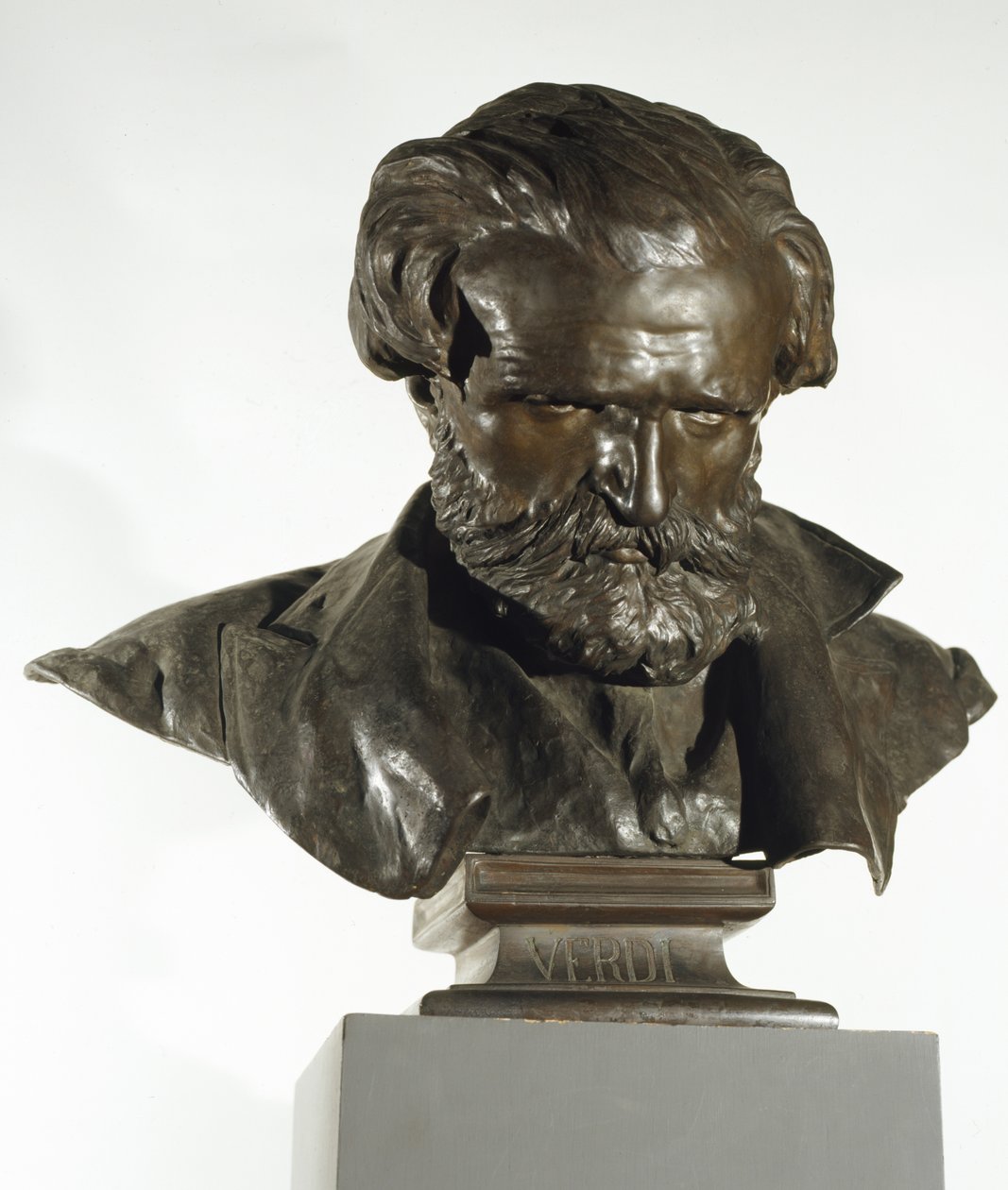Giuseppe Verdi by Vincenzo Gemito: Premium art reproduction