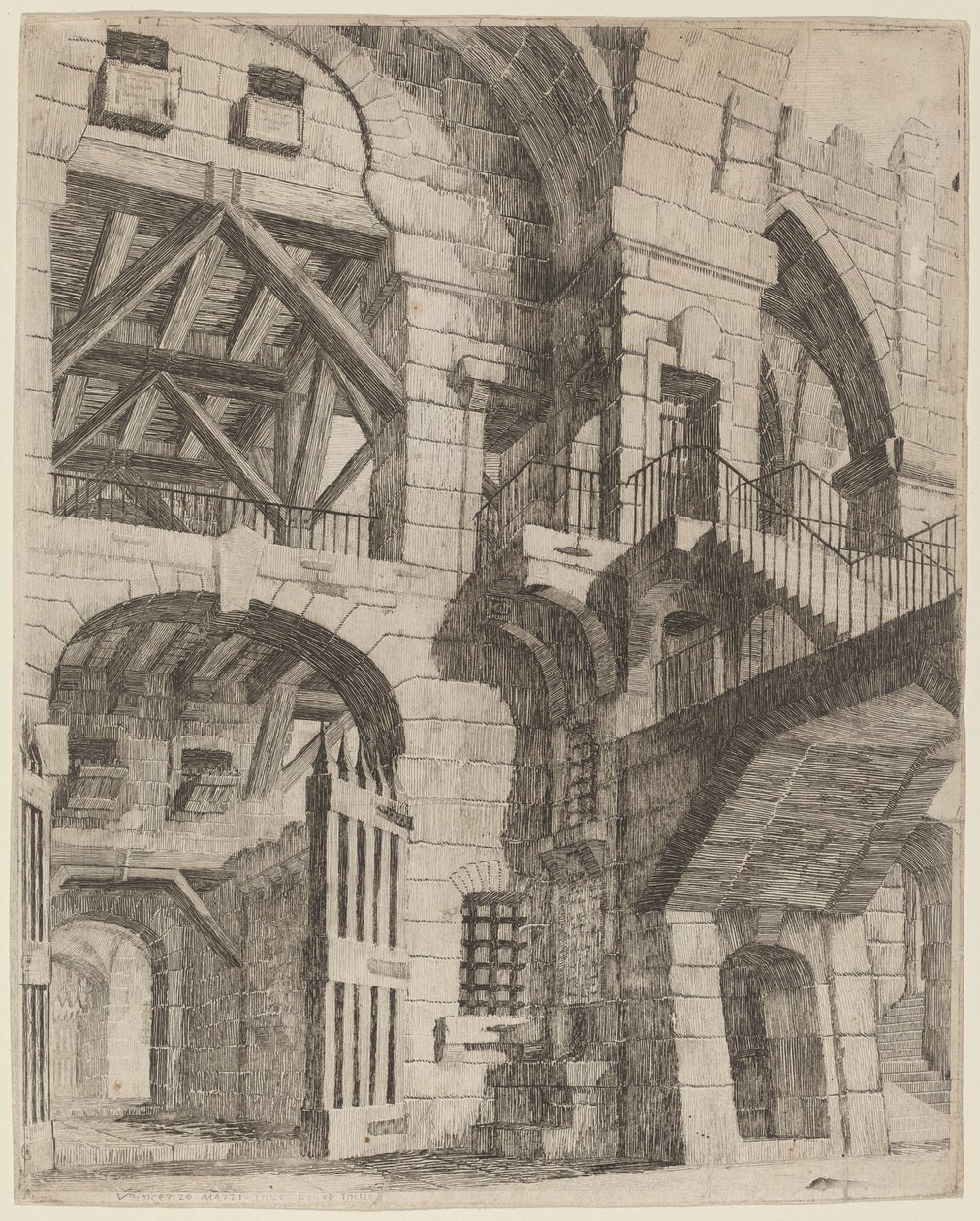 An Imaginary Prison by Vincenzo Mazzi: Buy fine art print