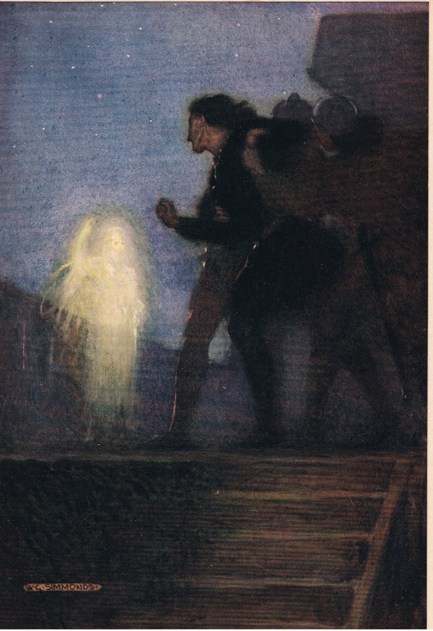 Hamlet's Father Appears to Him, from 'Hamlet' by William Shakespeare