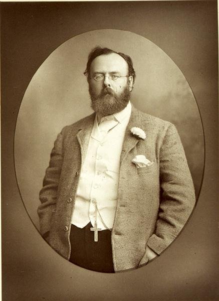 Portrait of Robert Buchanan by Walery Rzewuski