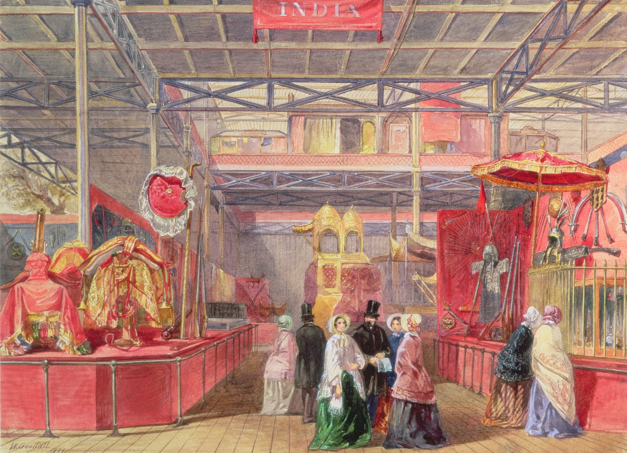 The Indian Court and Elephant Trappings, the Great Exhibition