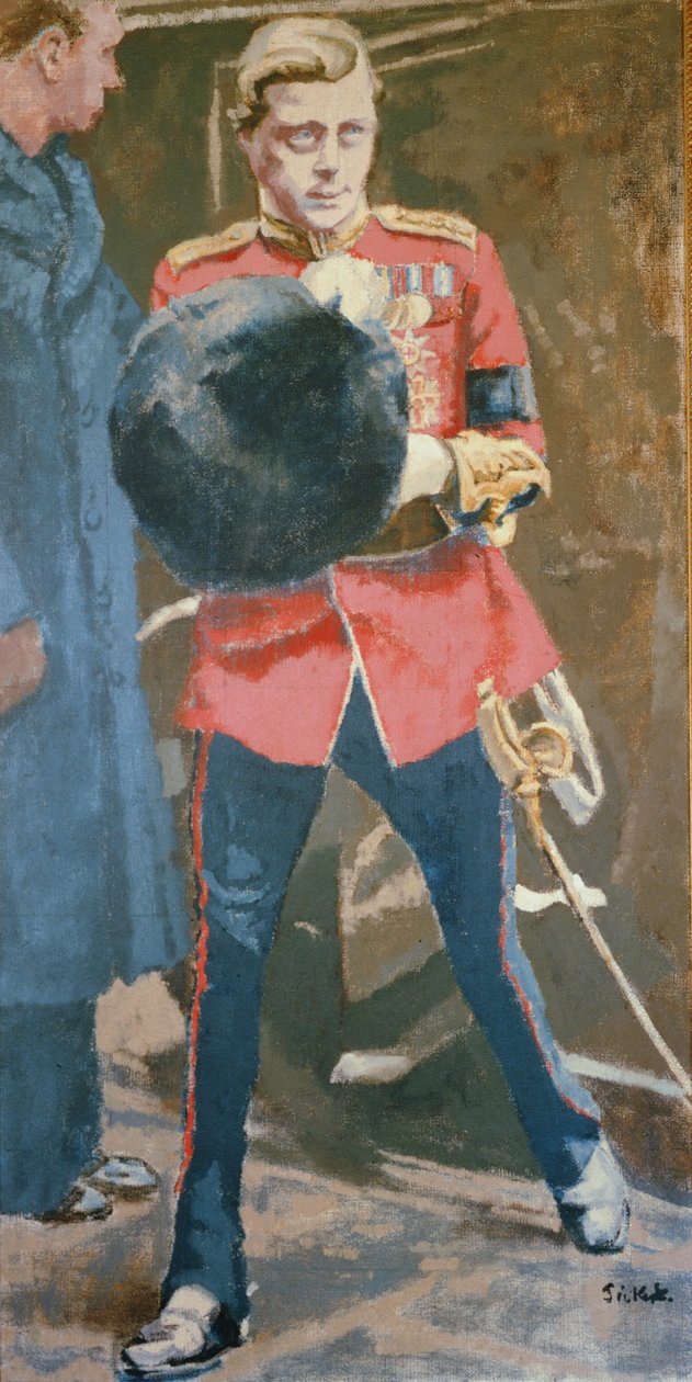 Edward VIII as a Welsh Guard by Walter Richard Sickert