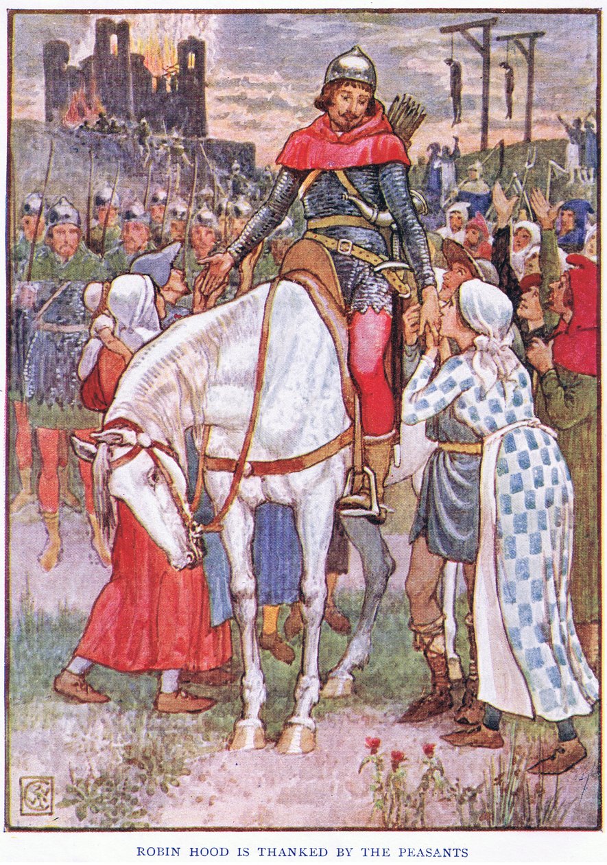 Robin Hood the Friend of the Peasants, c.1920