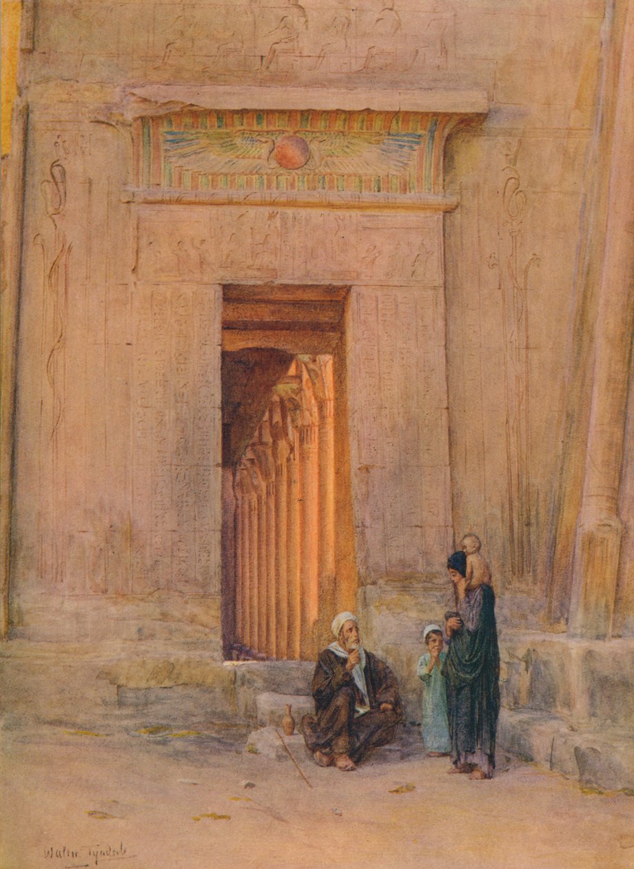 Doorway in the Temple of Isis