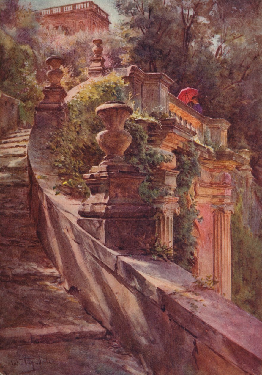 La Scallea Delle Sfinge, Villa d'Este, c1900