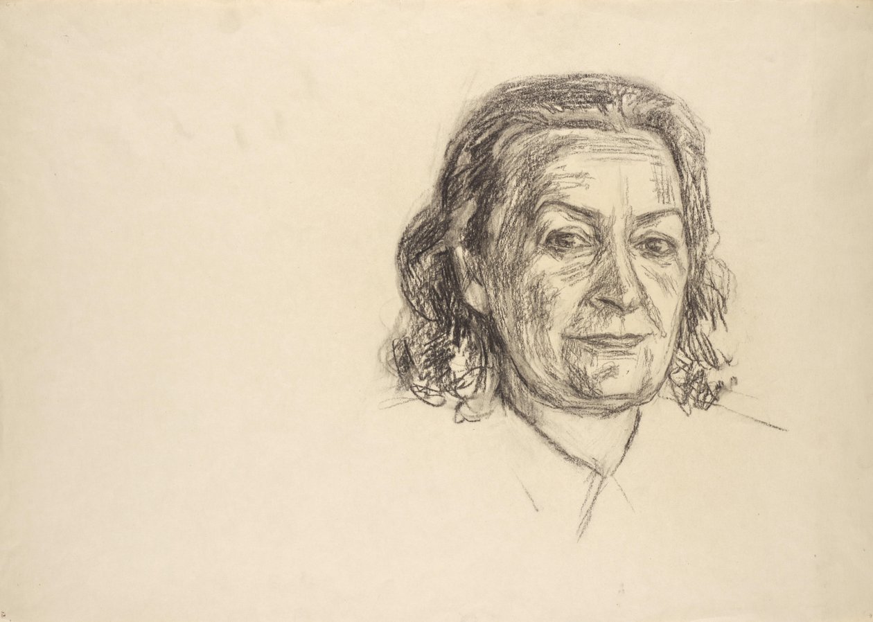 Portrait of Adele List by Walther Gamerith: Fine art print