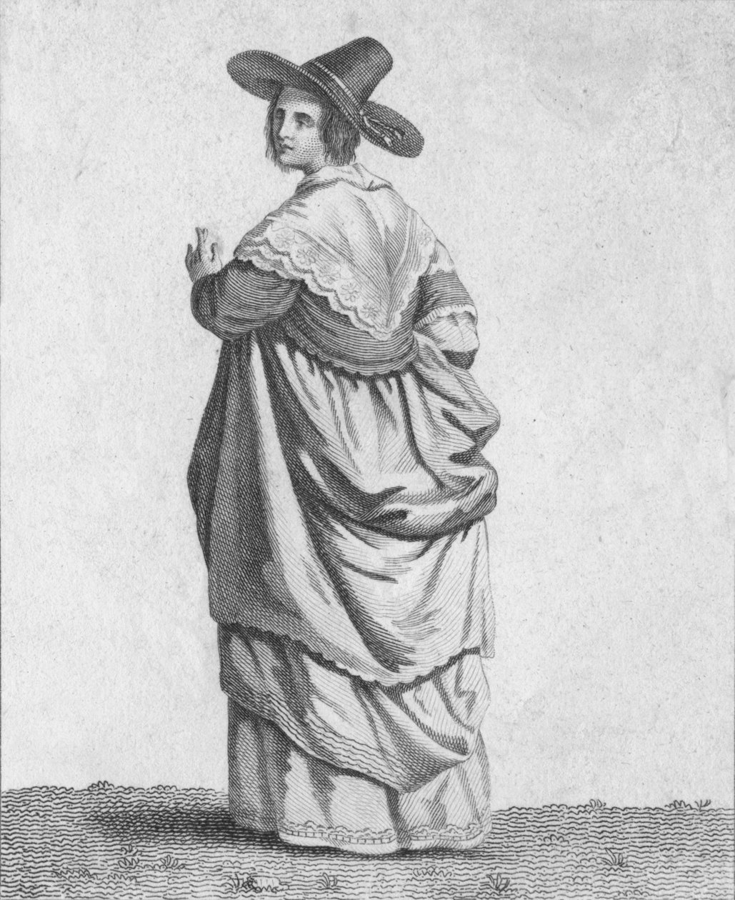 A Merchant's Wife - Dress of Eminent Citizens in 1640