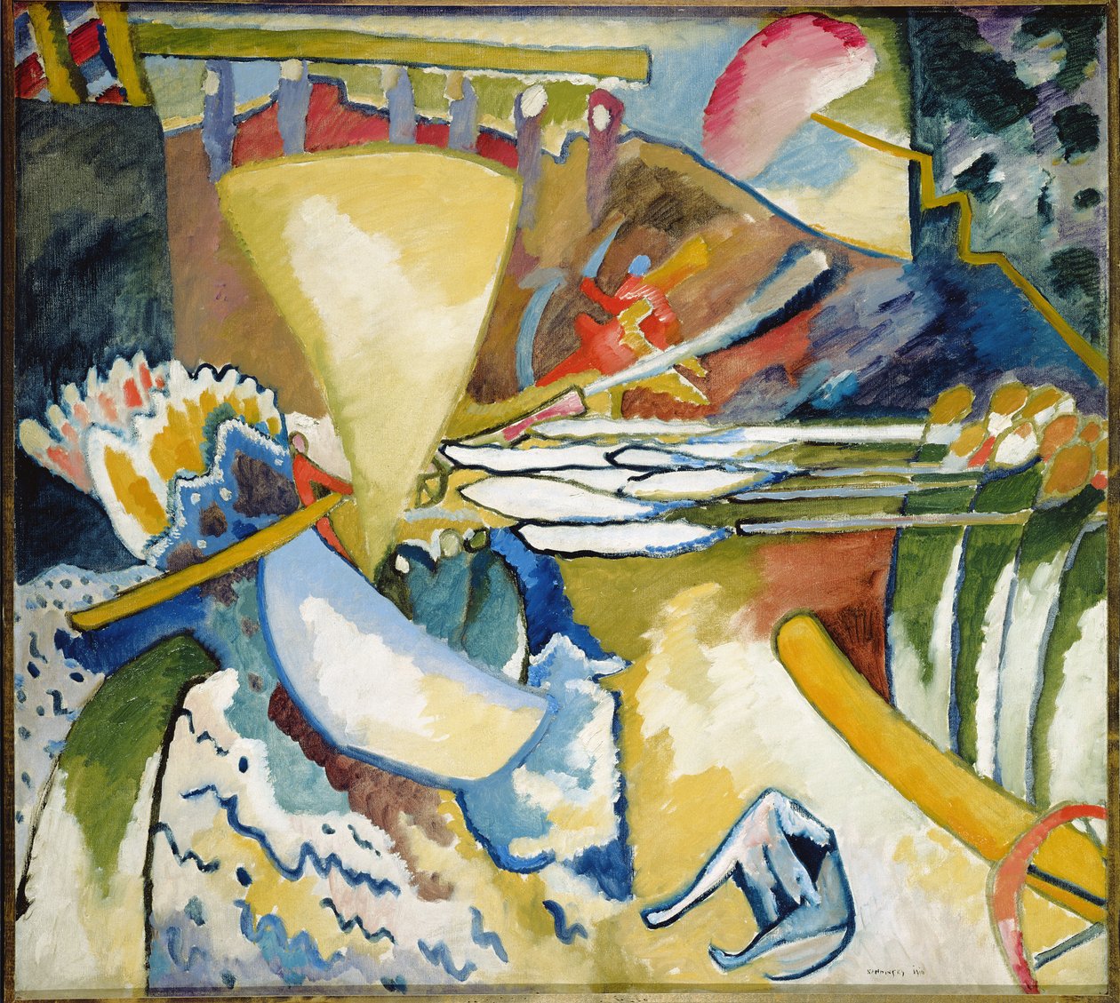 Improvisation, 1910 by Wassily Kandinsky: Fine art print