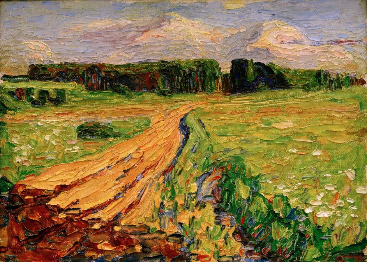 Munich – Planegg I by Wassily Kandinsky: Fine art print