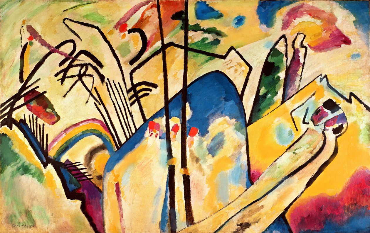 Composition no. 4 by Wassily Kandinsky: Buy fine art print