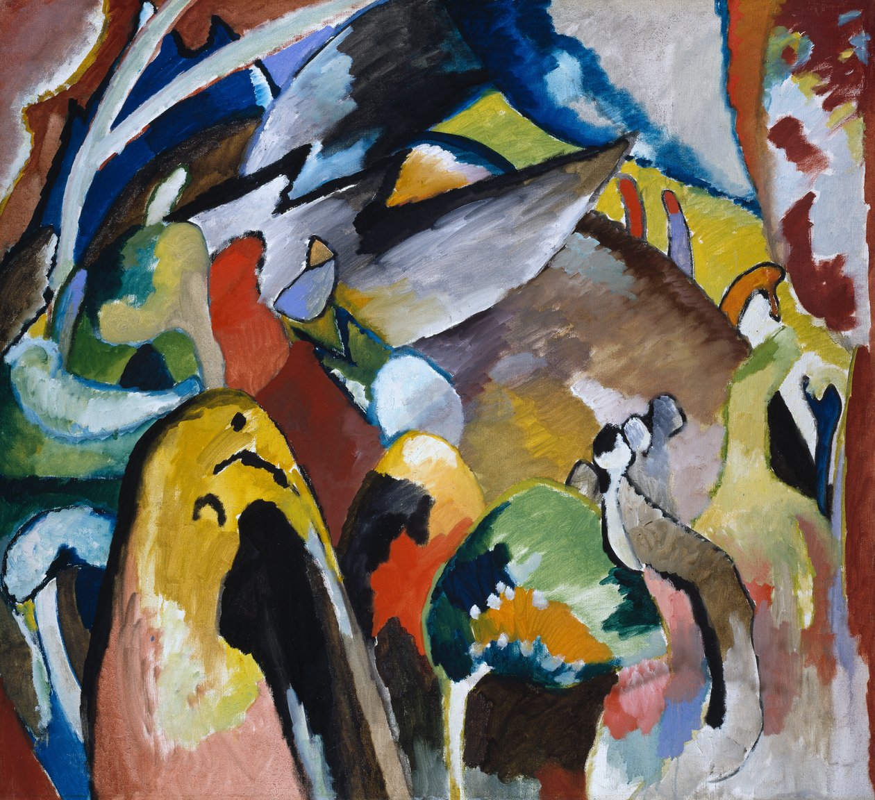 Improvisation 19 a by Wassily Kandinsky: Fine art print
