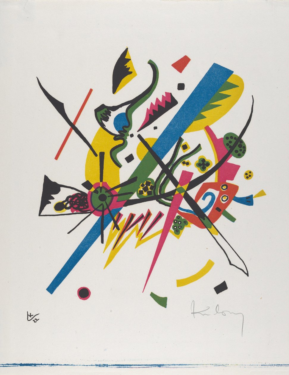 Small Worlds I, 1922 by Wassily Kandinsky: Fine art print