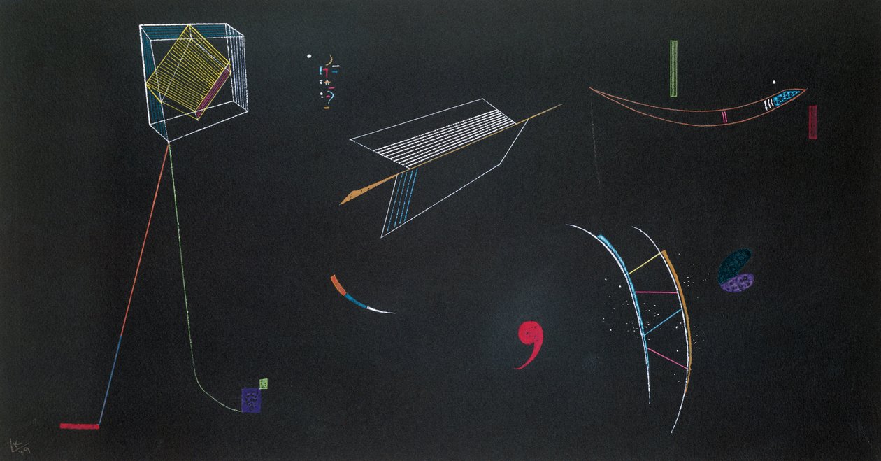 Lines by Wassily Kandinsky: Highest-quality art reproduction