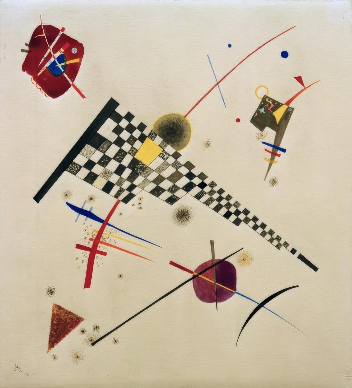 Grid by Wassily Kandinsky: Highest-quality art reproduction