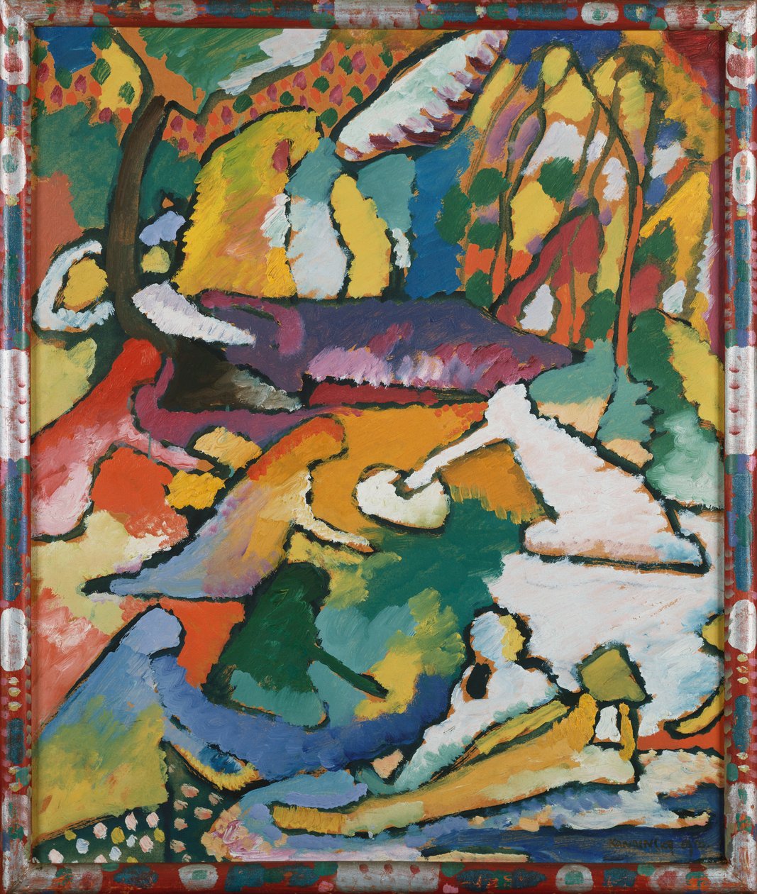 Sketch for 'Composition II' by Wassily Kandinsky