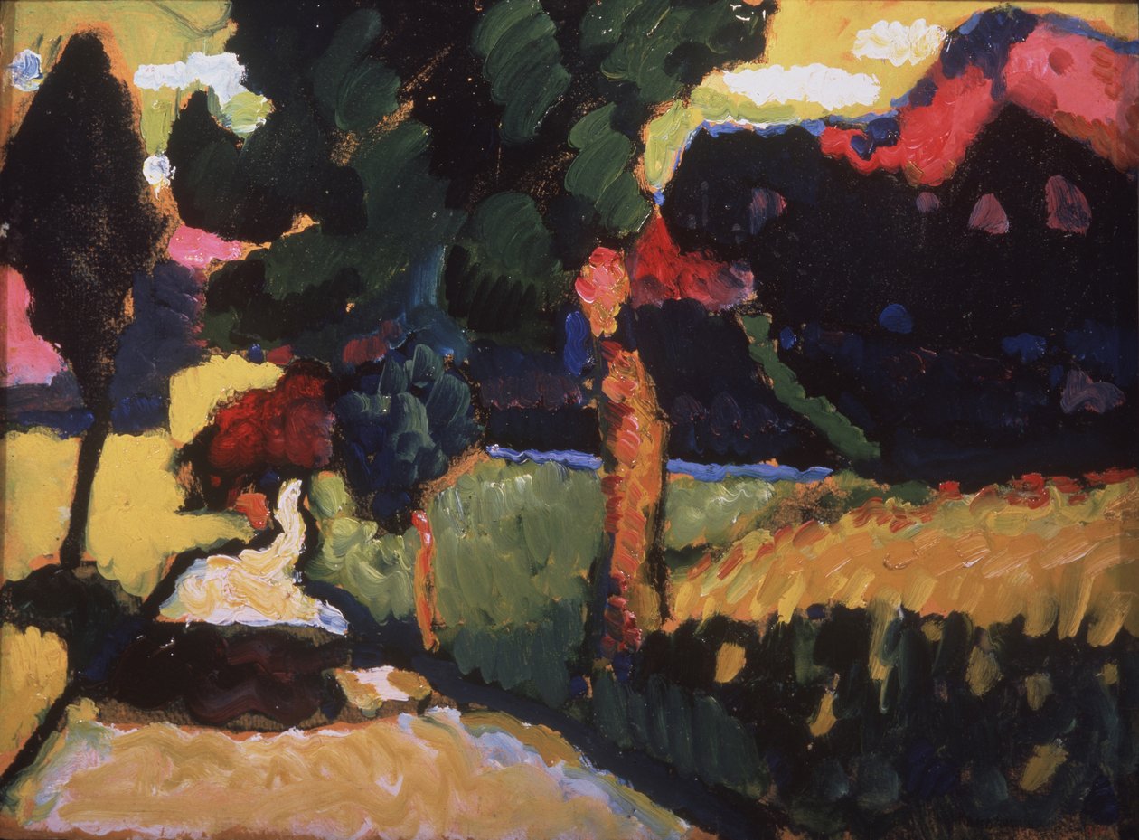 Summer Landscape by Wassily Kandinsky: Buy fine art print
