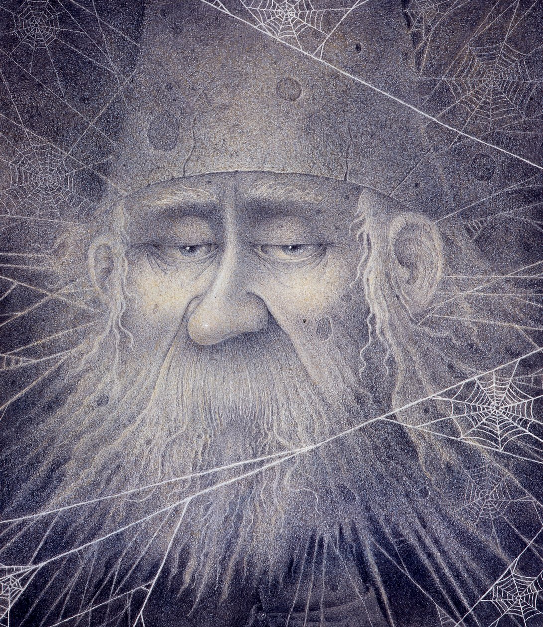 Merlin Turned to Stone by Wayne Anderson: Fine art print