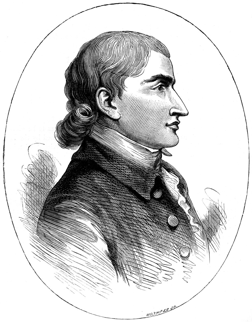 John Jay, American Statesman, from a Print Published in 1783, c1880