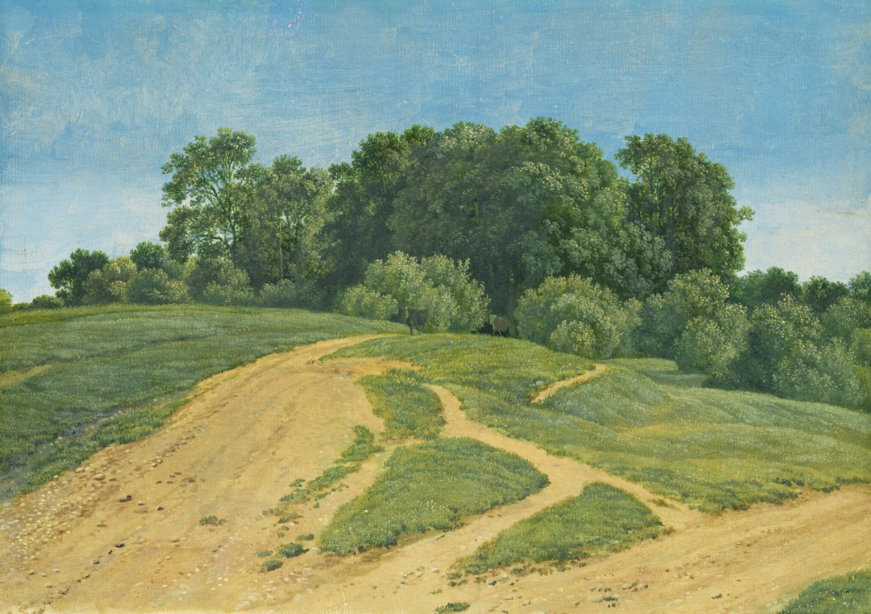 A Track Across the Fields by Wilhelm Alexander Kobell