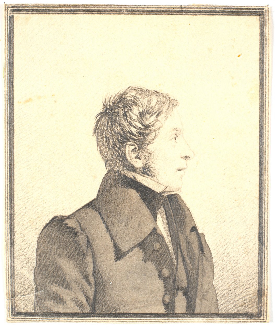 Portrait of Councillor Michael Raffenberg by Wilhelm Bendz