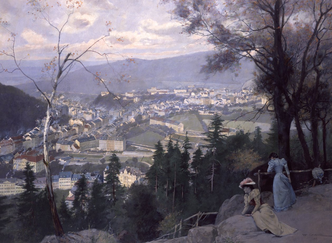 Carlsbad by Wilhelm Gause: Highest-quality art reproduction